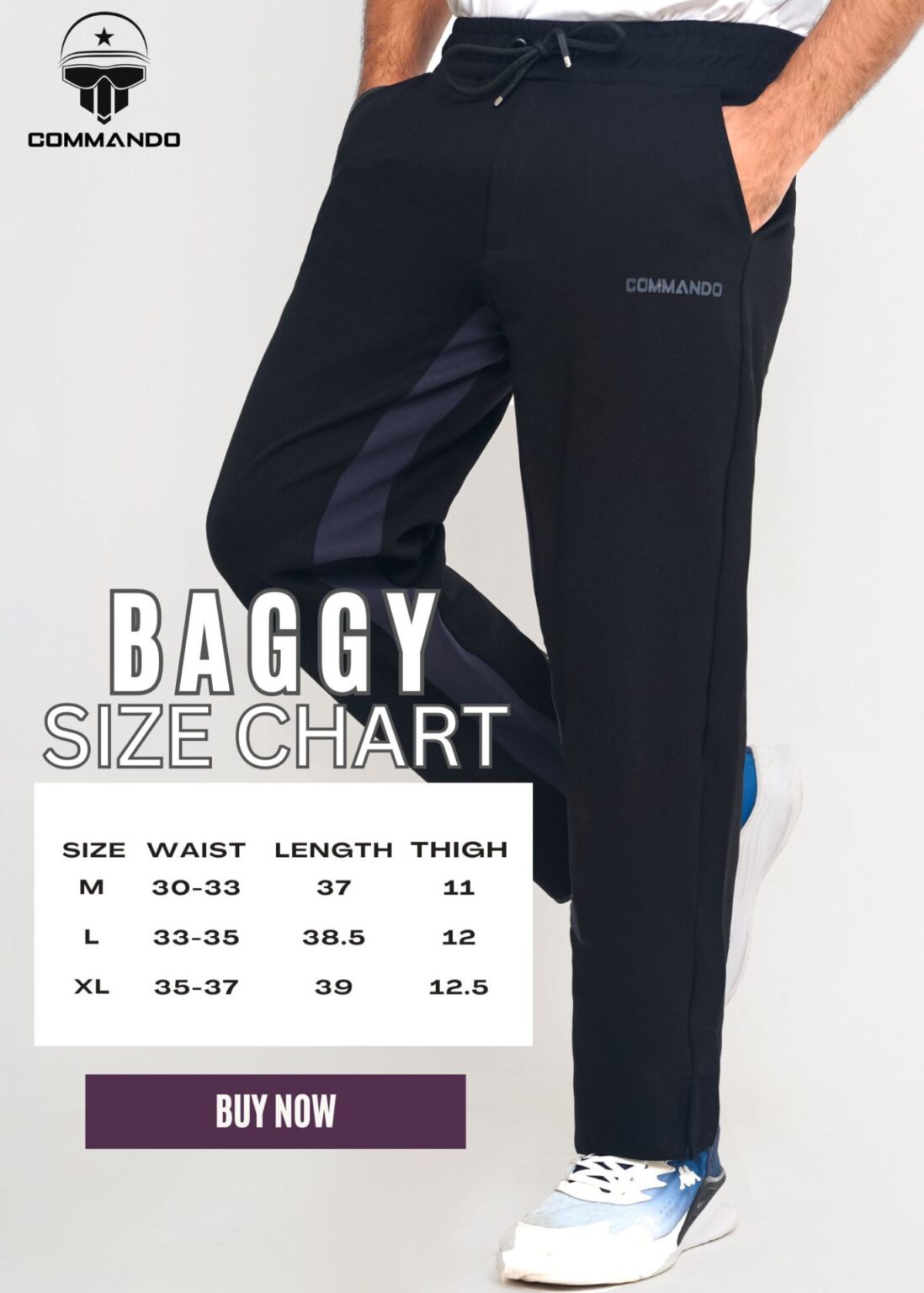 Cargo Baggy Trouser | COMMANDO BD