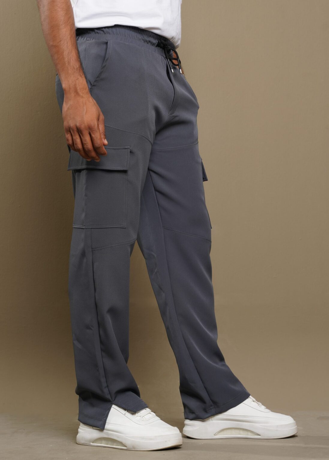 Cargo Baggy Trouser Six Pocket (Ash) | COMMANDO BD