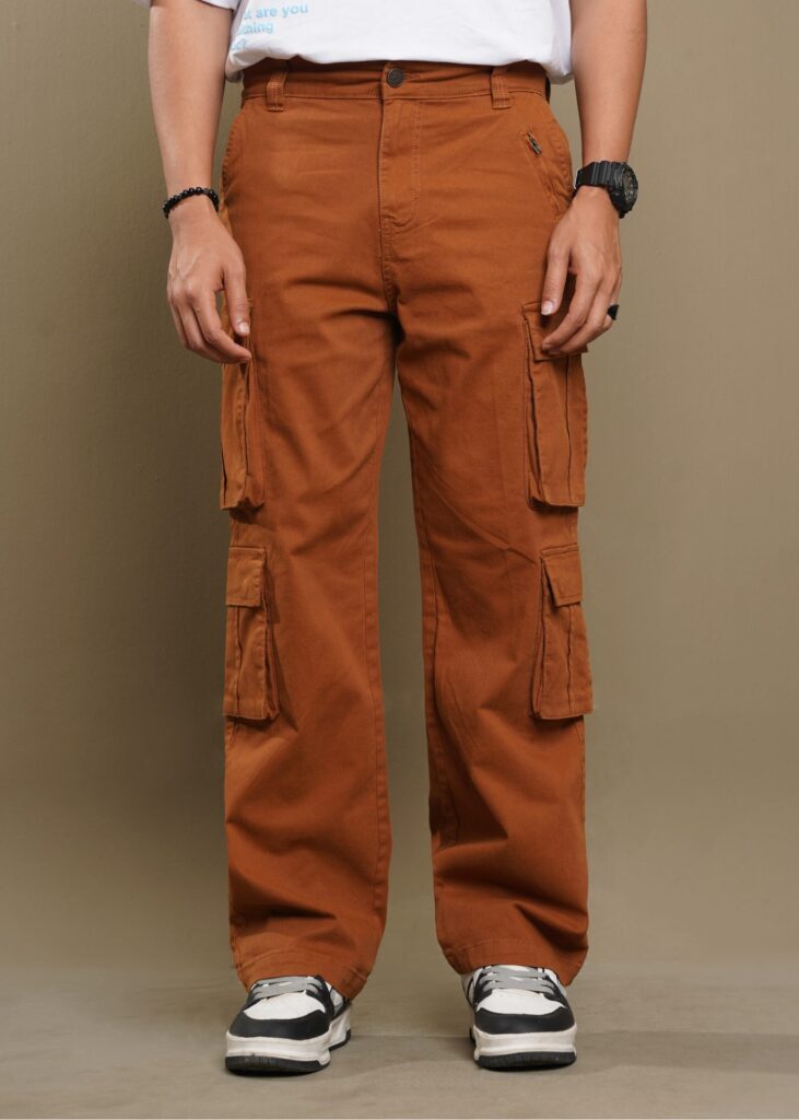 Baggy Fit Twill Cargo Pants | COMMANDO BD