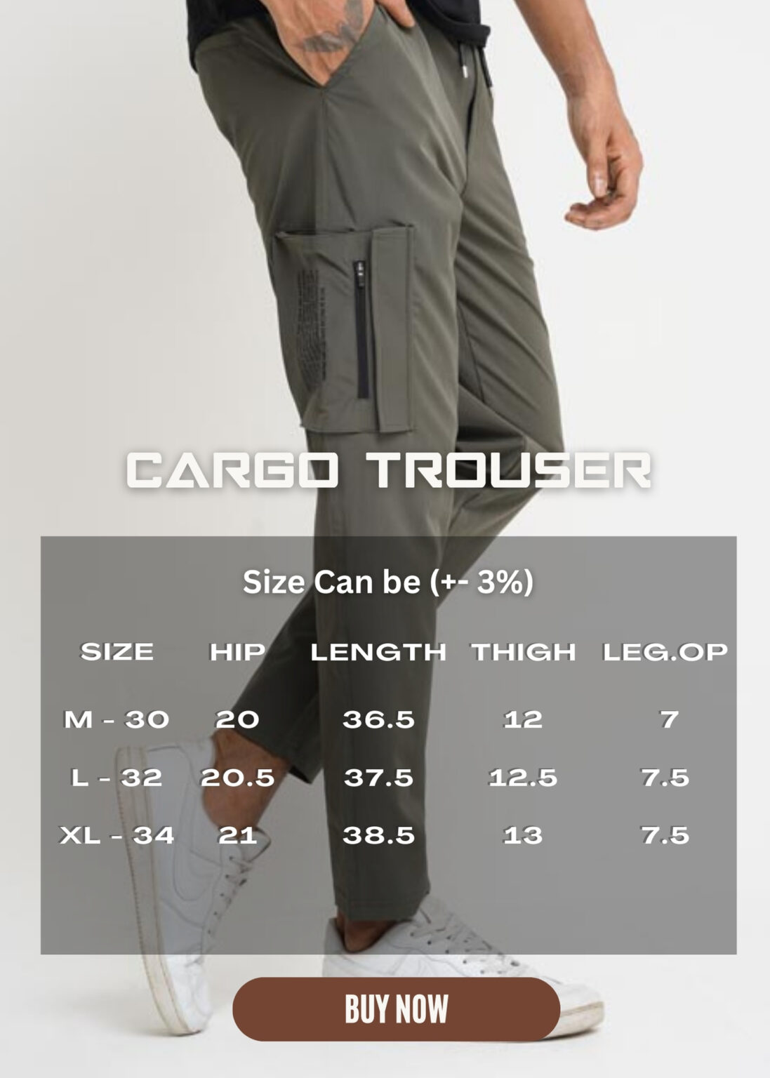 Elite Cargo Trouser | COMMANDO BD