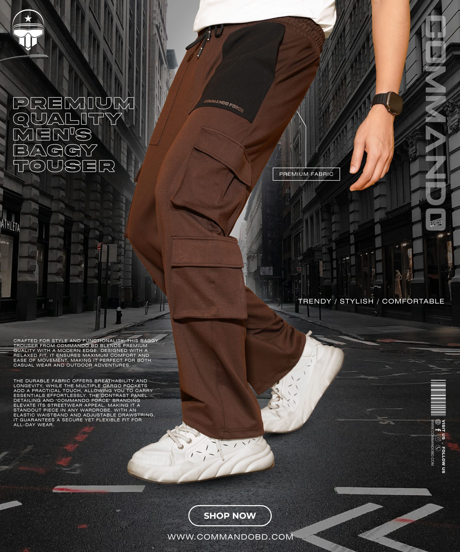 Best Baggy Trouser Collections | Page 2 of 5 | COMMANDO BD