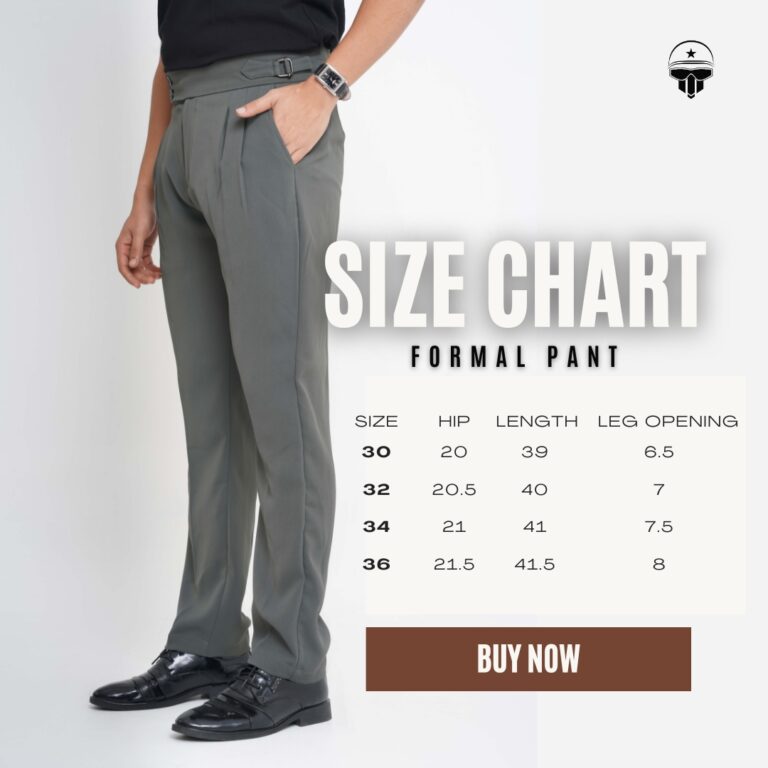 Reg. Fit Formal Pant(Black) | COMMANDO BD