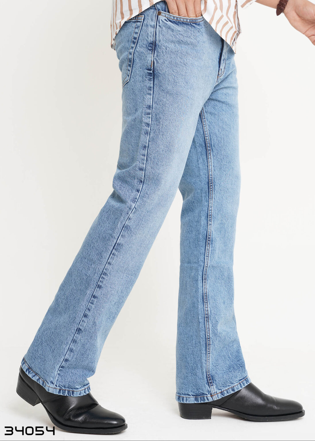 Men's Blue Boot Cut Jeans | Commando jeans