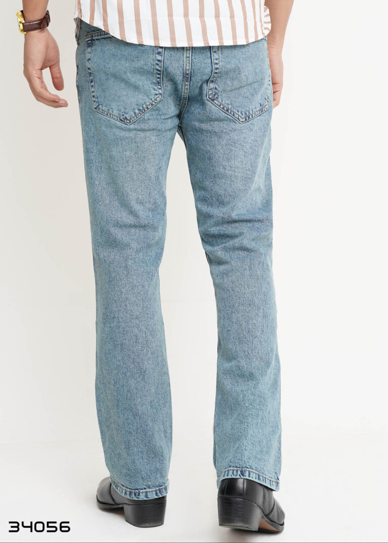 Men's Blue Boot Cut Jeans | Commando jeans