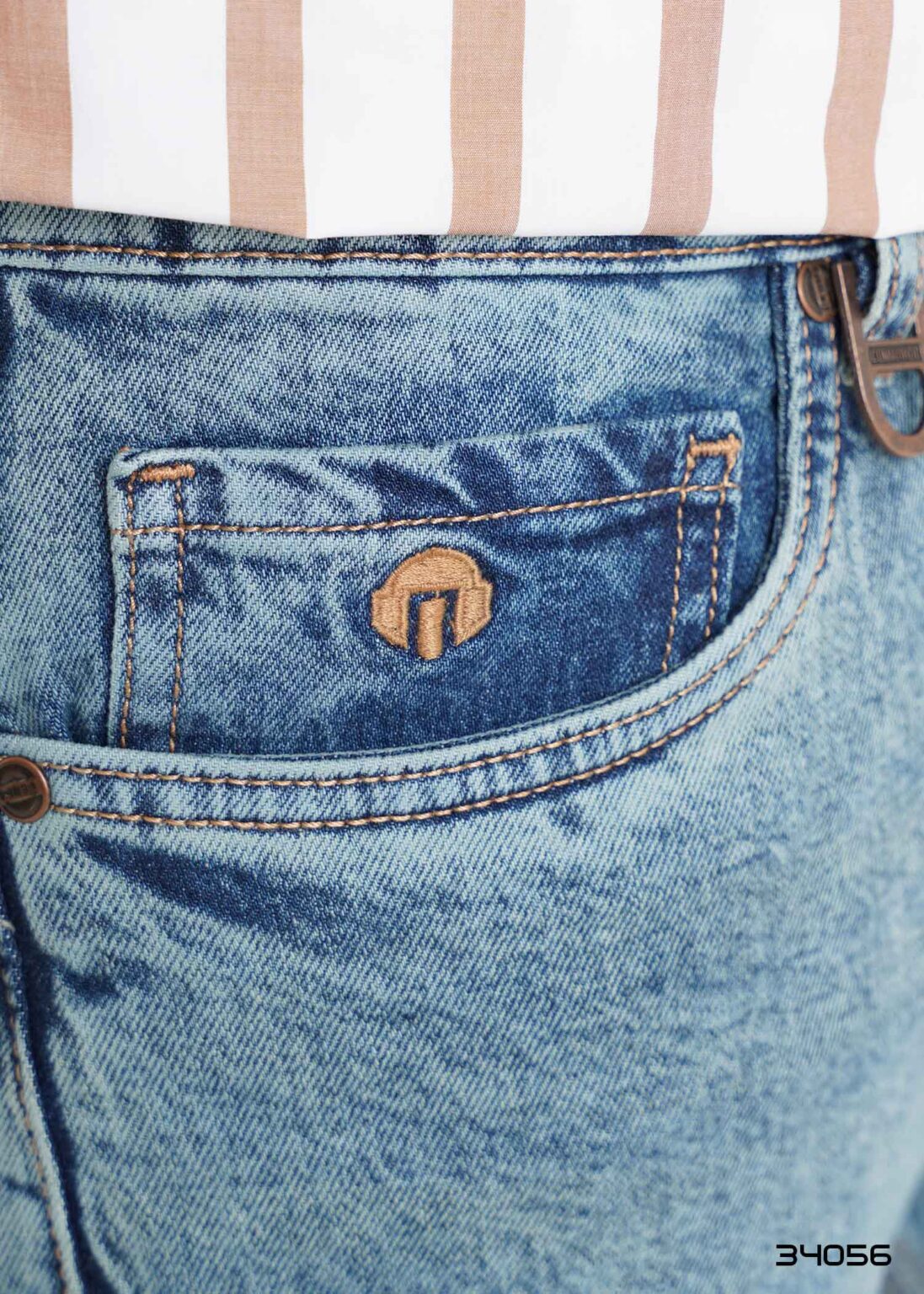 Men's Blue Boot Cut Jeans | Commando jeans