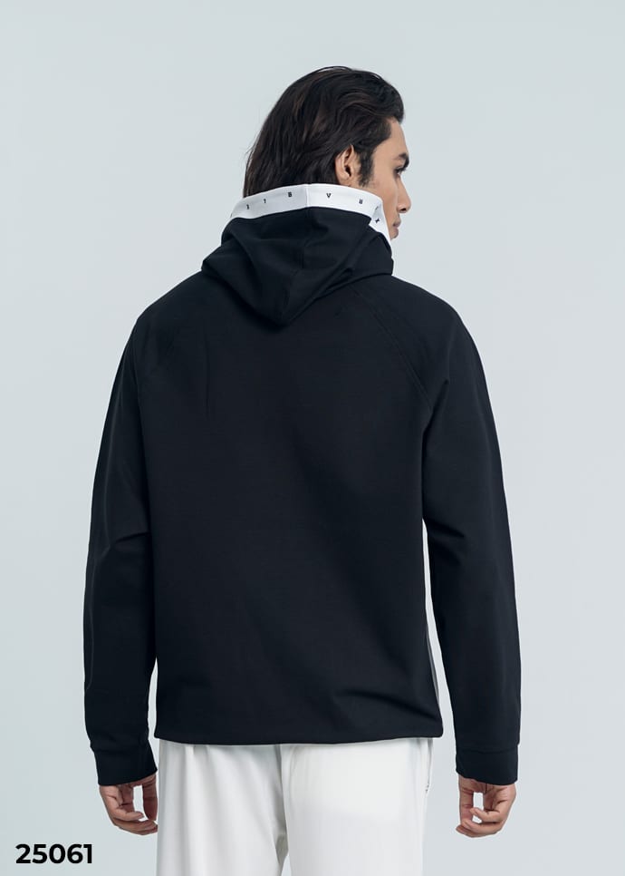 Ravine Black Grey Hoodie For Man's | COMMANDO BD